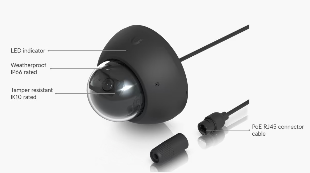 Shop UniFi Protect AI Dome | Black Online | Freenet Warehouse Pty Ltd